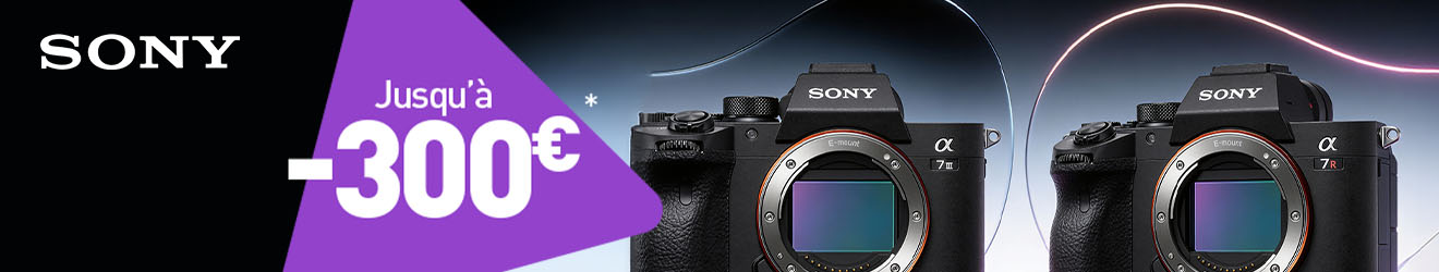 Sony | -300€ sur les packs Sony Alpha 7V + Optique GM II